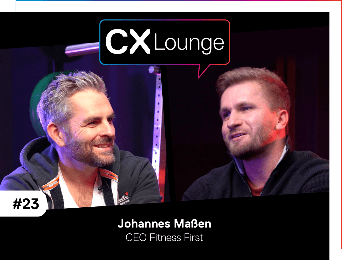 CX Lounge Transkript #23: Fitness First CX mit Johannes Maßen