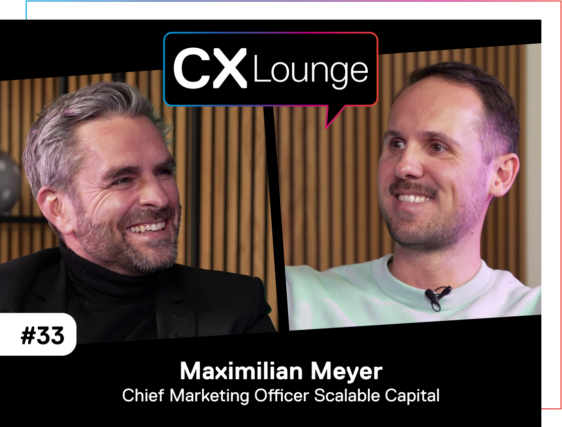 „Geldanlage ist kein Hexenwerk“ | CX Lounge #33 mit Scalable Capital